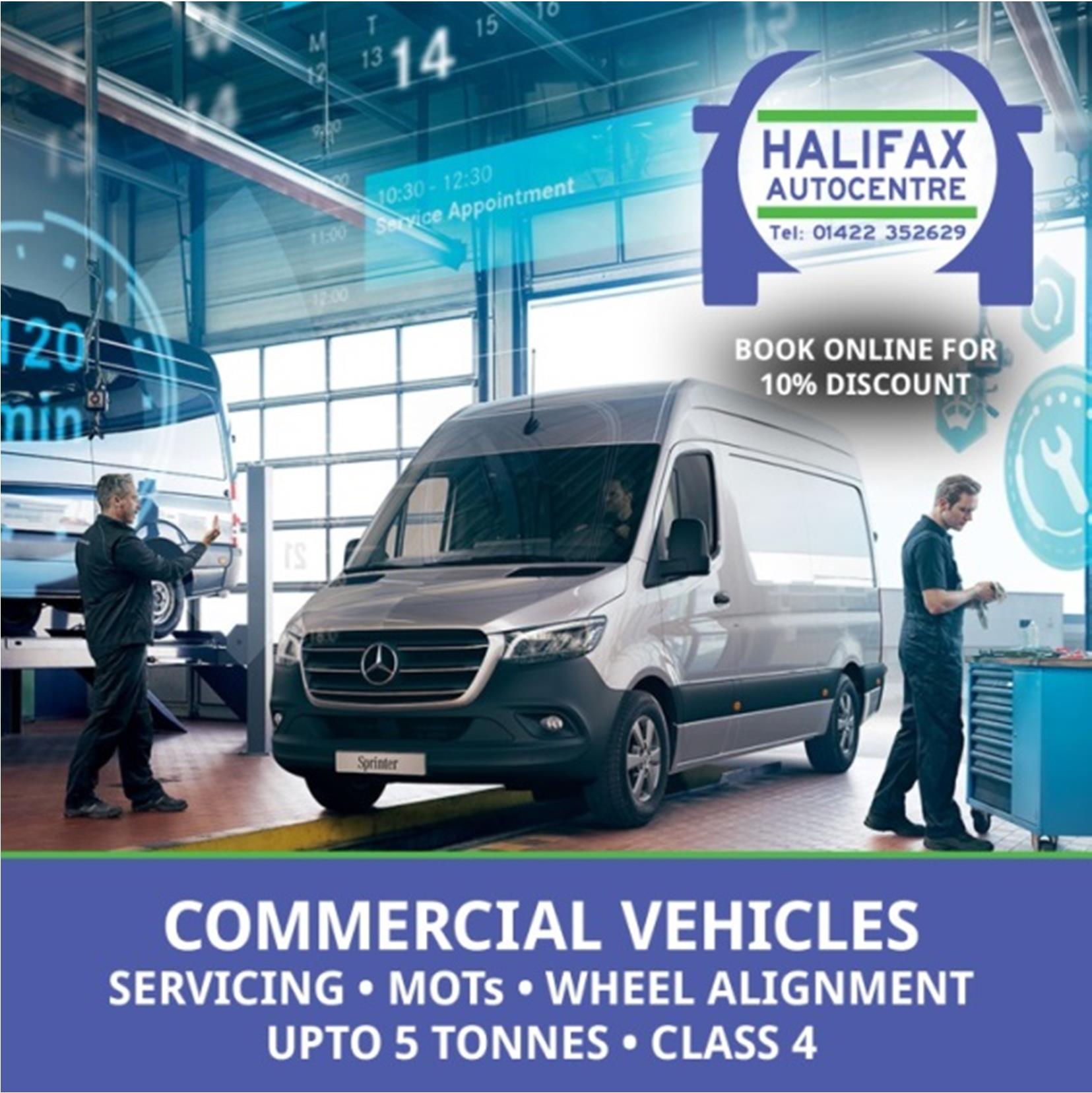 Servicing Large Vehicles - Halifax Autocentre