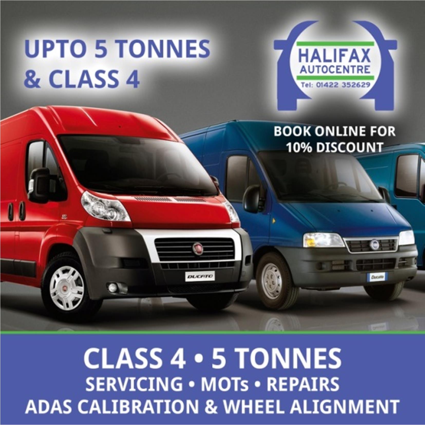 Servicing Large Vehicles - Halifax Autocentre